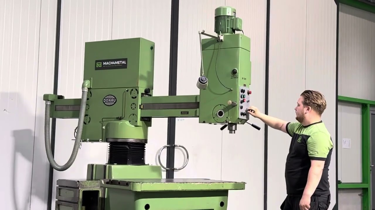 DONAU - DR 40 Radial arm drill used | Mach4Metal
