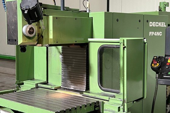 Deckel - FP3NC CNC milling machine used | Mach4Metal