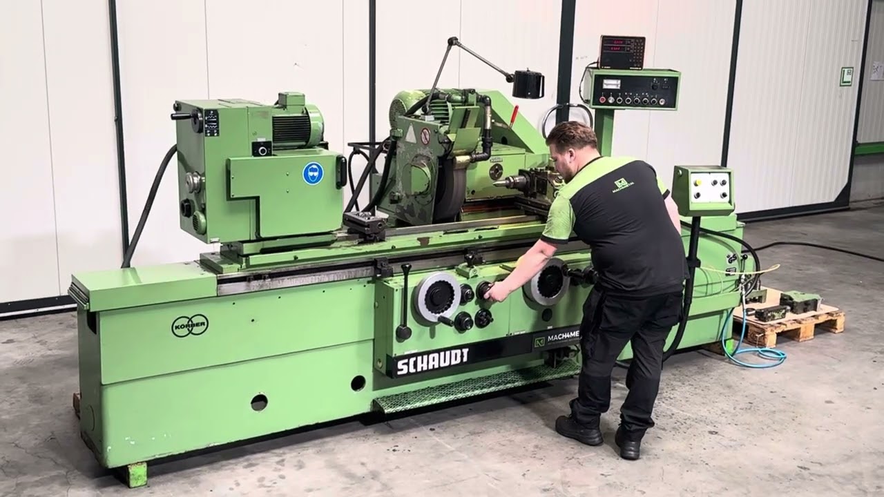 Schaudt - E550 N1500 Cylindrical grinder used | Mach4Metal