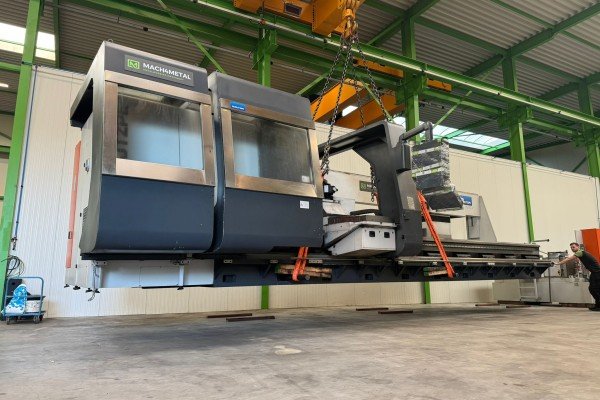 Shipment of Gurutzpe GLX 16 CNC Lathe on Open Flatbed Trailer | Mach4Metal