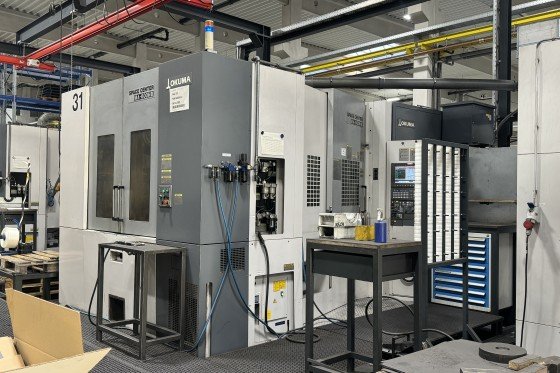 Okuma - MA-600 HB SPACE CENTER Horizontal machining center (HMC) used ...
