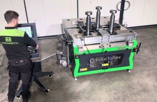 INDUCTAFLEX - AL-3e Profile bending machine used | Mach4Metal