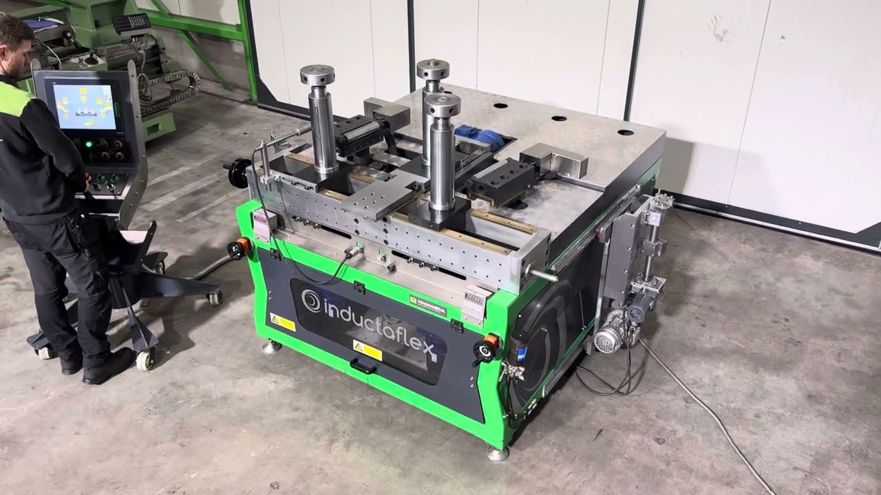 INDUCTAFLEX - AL-3e Profile bending machine used | Mach4Metal