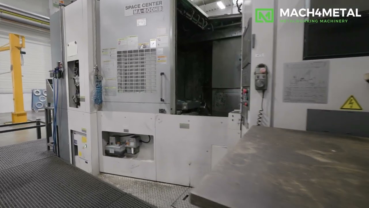 Okuma - MA-600 HB SPACE CENTER Horizontal machining center (HMC) used | Mach4Metal