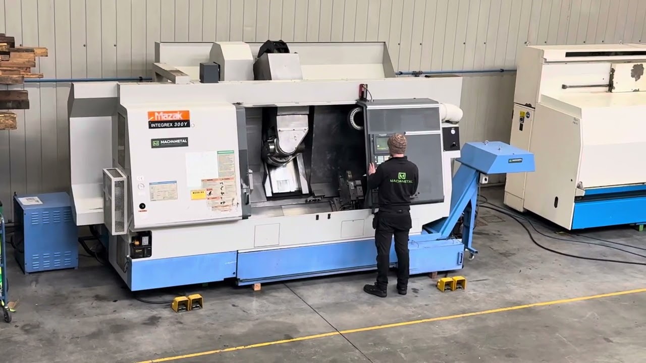 MAZAK - INTEGREX 300 Y CNC Lathe with y-axis used | Mach4Metal