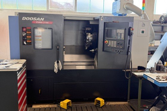 DOOSAN - PUMA 2100 CNC lathe used | Mach4Metal
