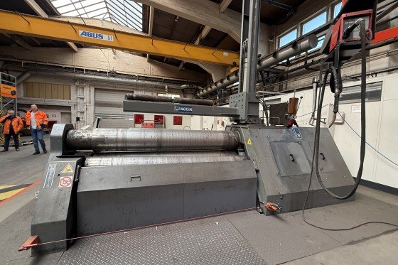 FACCIN - 4HEL 2539 4 roll plate bender used | Mach4Metal