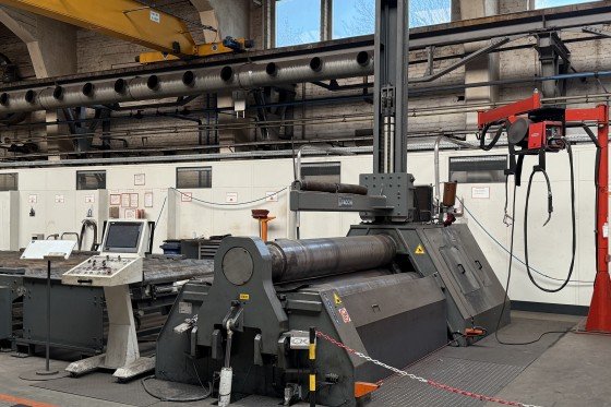 FACCIN - 4HEL 2539 4 roll plate bender used | Mach4Metal