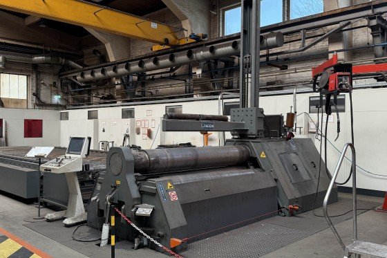 FACCIN - 4HEL 2539 4 roll plate bender used | Mach4Metal