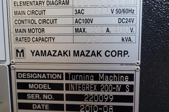 MAZAK - Integrex 200-4 S Multi-tasking lathe used | Mach4Metal