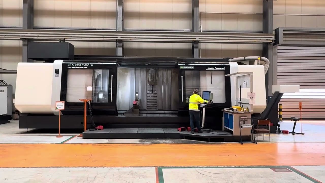 DMG MORI - CTX delta 4000 TC Hollow spindle lathe used | Mach4Metal