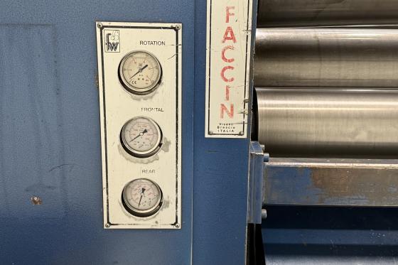 FACCIN - 4HEL 1622 4 roll plate bender used | Mach4Metal