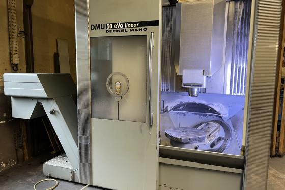 DECKEL MAHO - DMU 50 eVo Linear 5-axis CNC machine (VMC) used | Mach4Metal