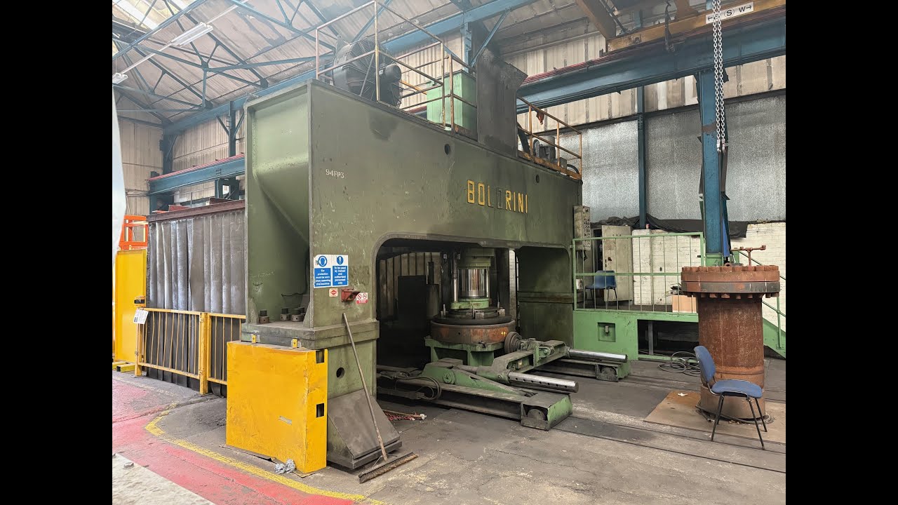 BOLDRINI - POA 400 x 5200 Flanging and dishing machine used | Mach4Metal