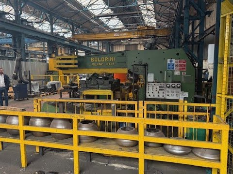 BOLDRINI - RIBO 20 HY x 4000 Flanging and dishing machine used | Mach4Metal