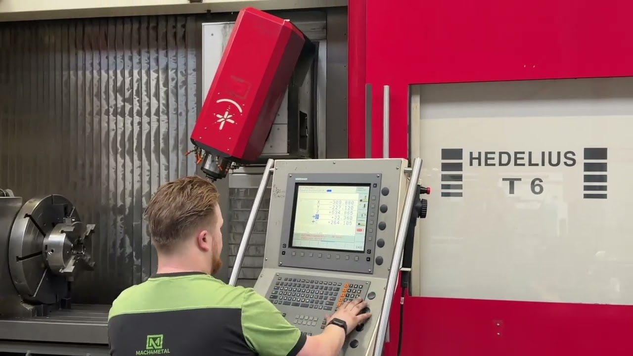 Hedelius - Tiltenta T6-2300 5-axis CNC machine (VMC) used | Mach4Metal