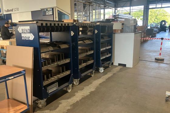 BEND MOVE - Trolley 2.0 Sheetmetalworking tooling utilisé | Mach4Metal