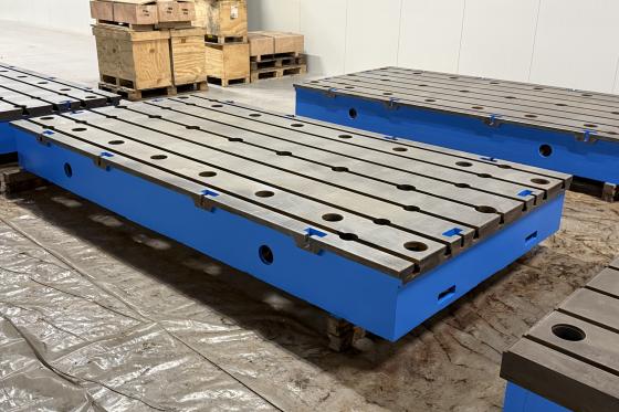 UNION HECKERT - DF T slotted bed plate used | Mach4Metal