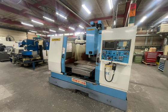 YCM Supermax - V-116A 3-axis CNC machine (VMC) used | Mach4Metal