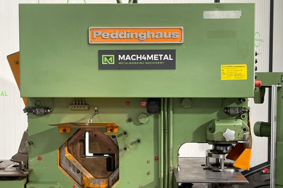 PEDDINGHAUS - Peddiworker 1000 G Ironworker used | Mach4Metal