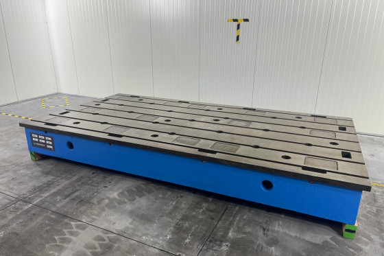 STOLLE - RTS T slotted bed plate used | Mach4Metal