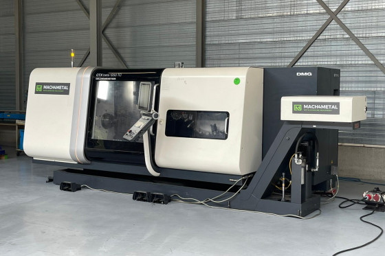 DMG MORI - CTX beta 1250 TC CNC Lathe with c-axis used | Mach4Metal