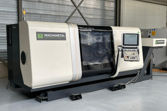 DMG MORI - CTX beta 1250 TC CNC Lathe with c-axis used | Mach4Metal