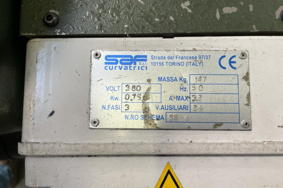 SAF - BS 45 ST Profile bending machine used | Mach4Metal