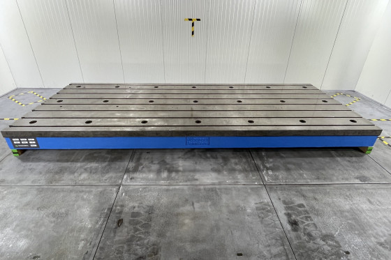 STOLLE - T-slotted Floorplate T slotted bed plate used | Mach4Metal