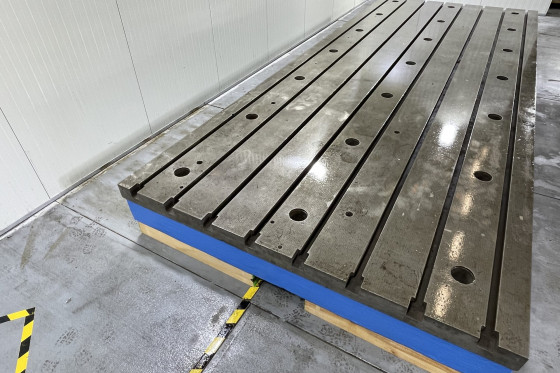 STOLLE - T-slotted Floorplate T slotted bed plate used | Mach4Metal