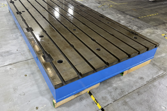 STOLLE - T-slotted floorplate T slotted bed plate used | Mach4Metal