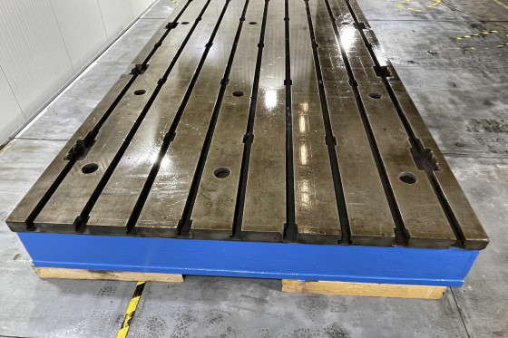 STOLLE - T-slotted floorplate T slotted bed plate used | Mach4Metal