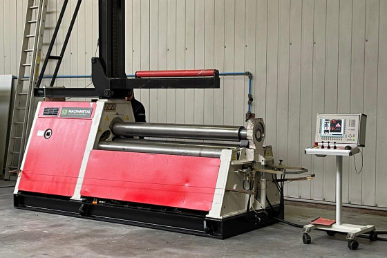 DAVI - MCB 2027 4 roll plate bender used | Mach4Metal