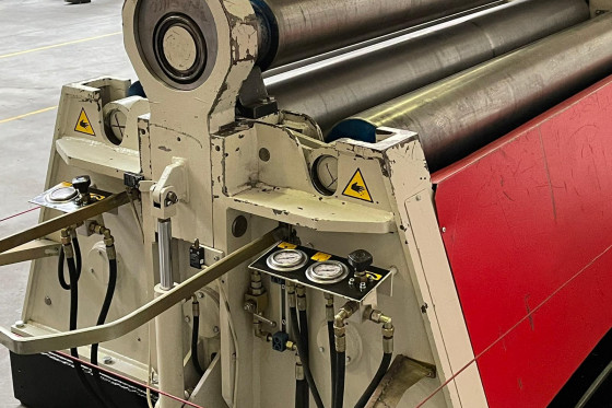 DAVI - MCB 2027 4 roll plate bender used | Mach4Metal