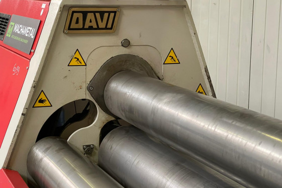 DAVI - MCB 2027 4 roll plate bender used | Mach4Metal