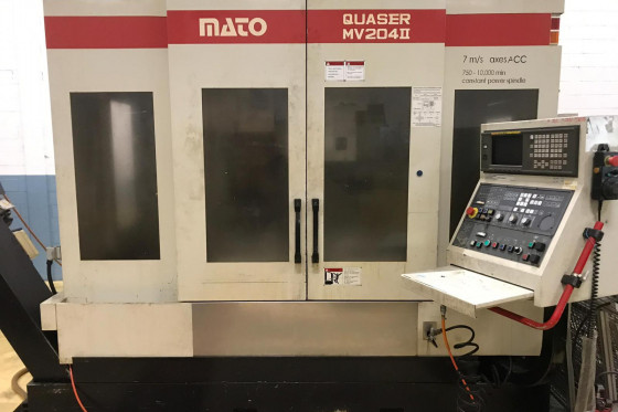 QUASER - MV 204 - II 3-axis CNC machine (VMC) used | Mach4Metal