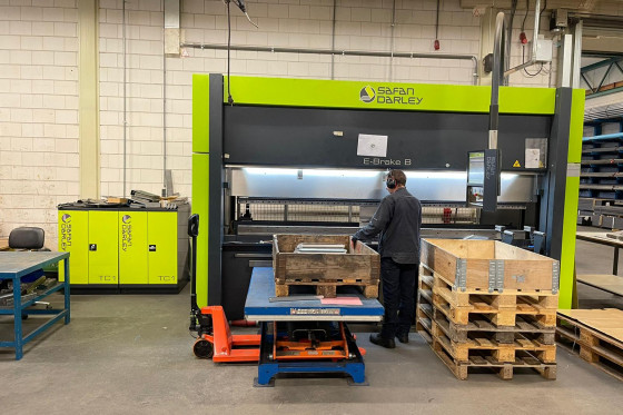 SAFAN DARLEY - E Brake 100 - 3100 Pressbrake used | Mach4Metal