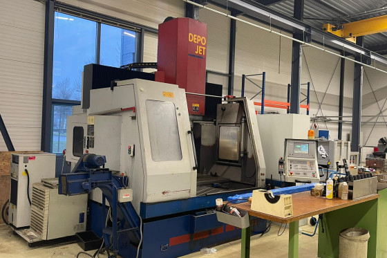 DEPO - DEPOJET 8 3-axis CNC machine (VMC) used | Mach4Metal