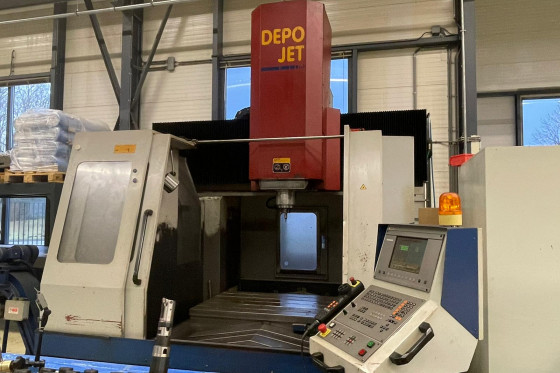 DEPO - DEPOJET 8 3-axis CNC machine (VMC) used | Mach4Metal