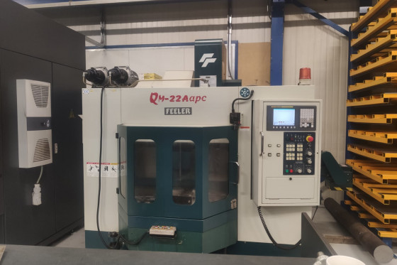 Feeler - QM-22A APC 3-axis CNC machine (VMC) used | Mach4Metal