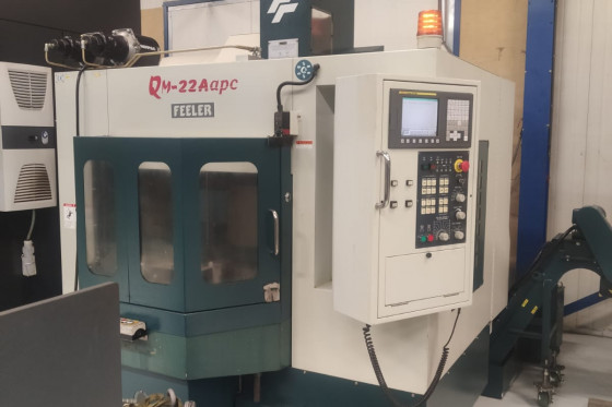 Feeler - QM-22A APC 3-axis CNC machine (VMC) used | Mach4Metal