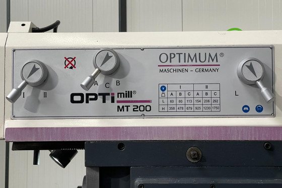 OPTIMUM - OPTImill MT 200 Radial arm drill used | Mach4Metal
