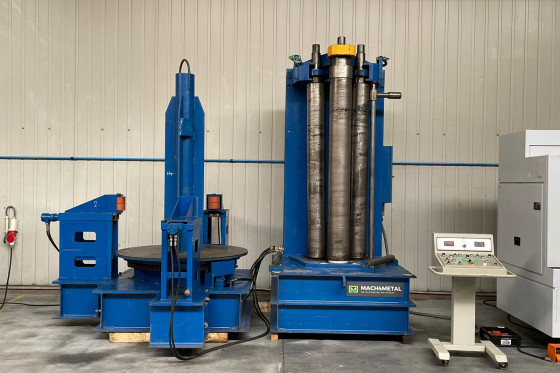 HAEUSLER - SIHRV 10/3 3 roll plate bender used | Mach4Metal