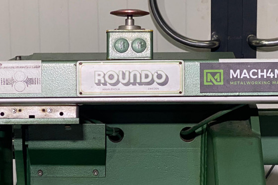 ROUNDO - PM-0 2 roll plate bender used | Mach4Metal