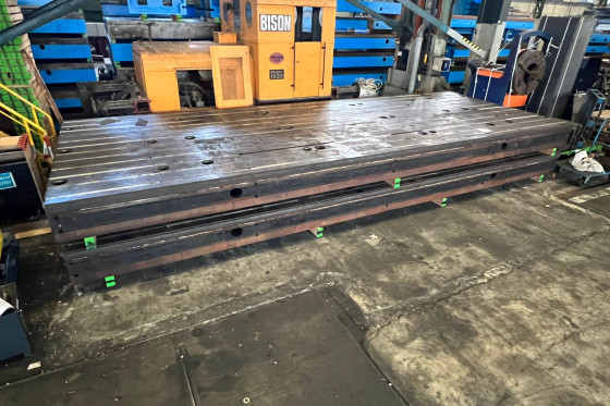 ASQUITH T slotted bed plate used | Mach4Metal