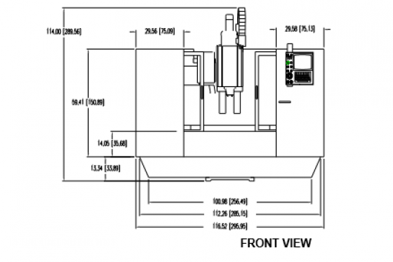 Fadal - VMC 4020 - A 3-axis CNC machine (VMC) used | Mach4Metal