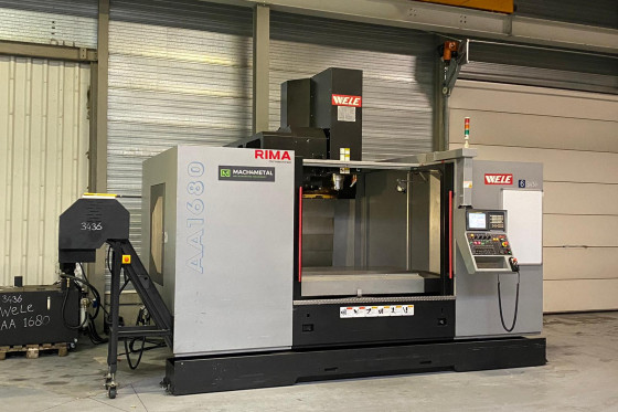 WELE - TOYODA AA1680 3-axis CNC machine (VMC) used | Mach4Metal