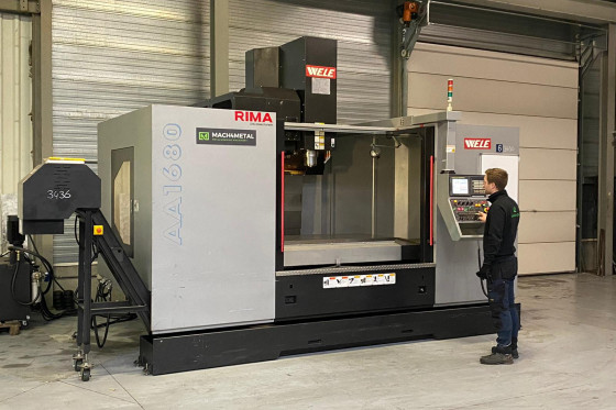 WELE - TOYODA AA1680 3-axis CNC machine (VMC) used | Mach4Metal