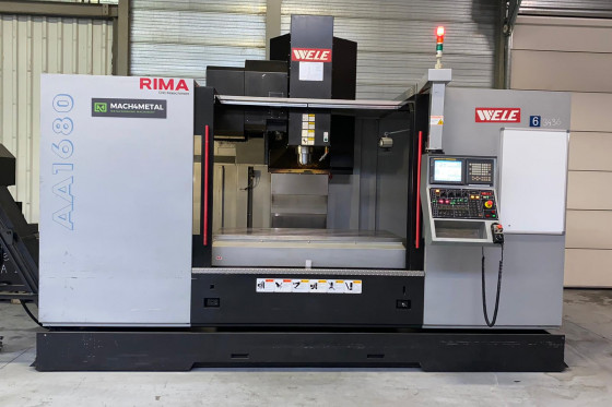WELE - TOYODA AA1680 3-axis CNC machine (VMC) used | Mach4Metal