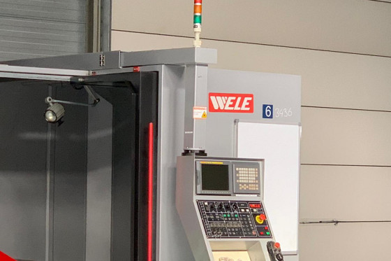 WELE - AA 1680 / FV 1680 3-axis CNC machine (VMC) used | Mach4Metal